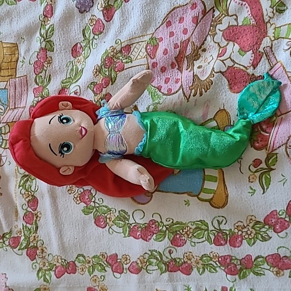 Disney | Toys | Disney The Little Mermaid Ariel Plush Baby Doll | Poshmark